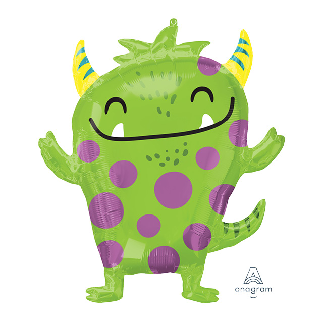 Helium Ballon Vrolijk Monster 70 CM – Ballon Express